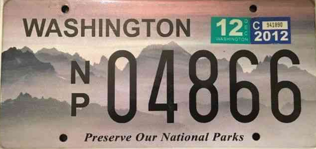 Top 10 National Park License Plates | Raven About The Parks