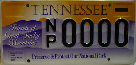 Top 10 National Park License Plates | Raven About The Parks