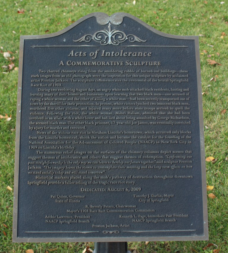 Springfield 1908 Race Riot National Monument | Raven About The Parks